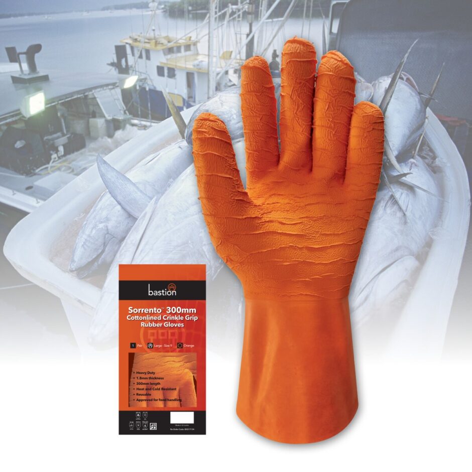 Bastion Sorrento Orange Ruffy Gloves - Xtreme Products
